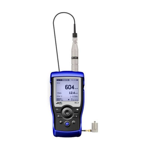 Machine condition monitoring vibration meter - NTi Audio - portable / digital / FFT