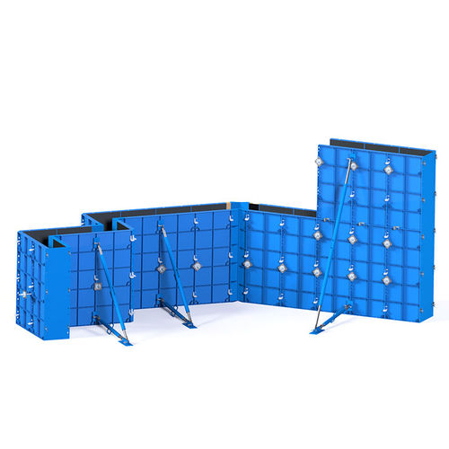 Modular formwork system - Modset - URTIM - column / wall / steel