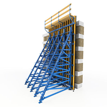 Climbing formwork system - Woodset Wooden - URTIM - facade / for concrete