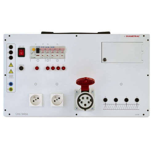 Electrical installation demonstration board - UV-108 - Diametral a.s.