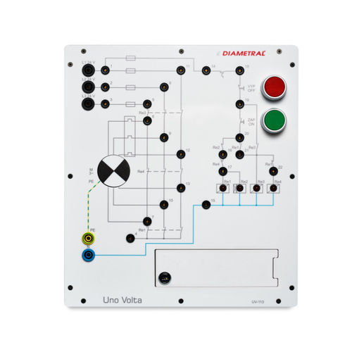 Electrical installation demonstration board - UV-113 - Diametral a.s.
