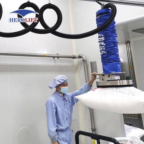 Sack vacuum tube lifter - VEL230-2.5-Std - Herolift - for cardboard boxes