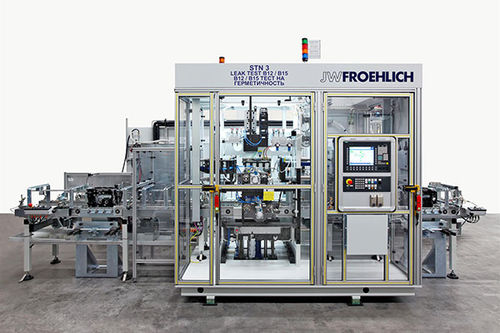 Cylinder head leak testing machine - JW FROEHLICH Maschinenbau GmbH ...