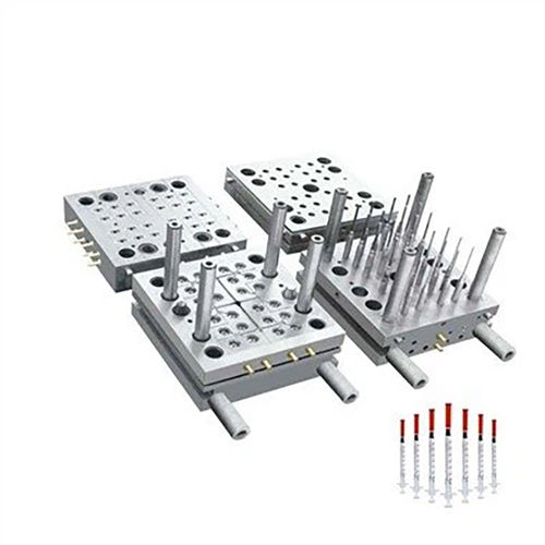 Multi-cavity plastic injection mold - SANTSAI MACHINERY - hot-runner ...