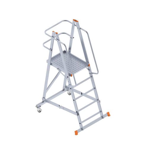 Aluminum ladder - SARAYLI LTD. STI. - mobile / platform / sliding