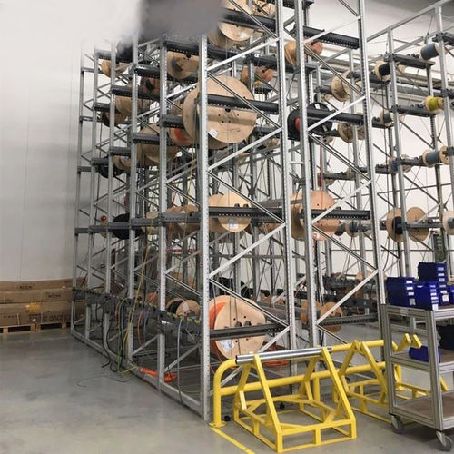 Cable drum rack - Nanjing A-Plus Metal Products Co.,Ltd - storage warehouse