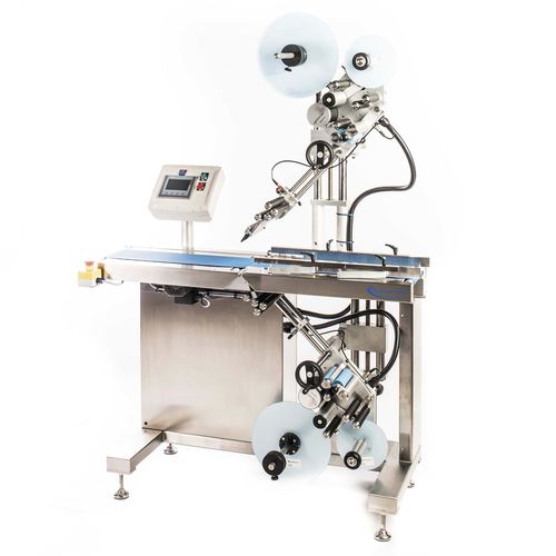 Automatic labeler - P100 - Premier Labellers - top / bottom / for the ...