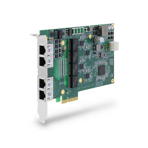 PCIe network card - PCIe-PoE425bt - Neousys Technology - PoE / RJ45 ...