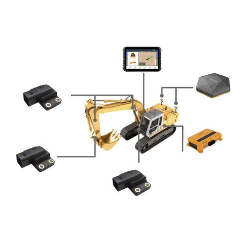 Excavator control system - ECS-E30 PRO - SatLab Geosolutions AB - high ...