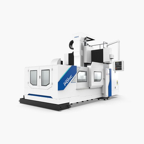 3-axis CNC milling center - PG-3220 - PONC CNC - vertical / bridge / BT 50