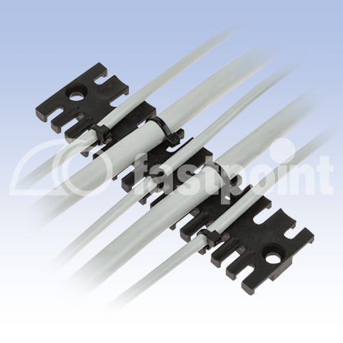 Rectangular strain relief bushing - 16320AA01 - Fastpoint Srl - for cables