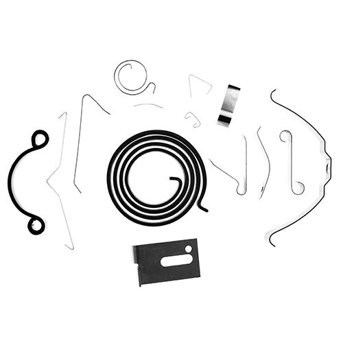 Traction spring - Resortes Galicia, S.L - spiral / steel / stainless steel