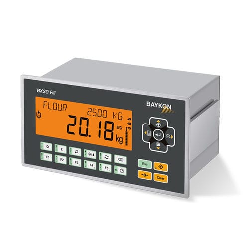Digital weighing controller - Baykon BX30-FILL - AWM Ltd - built-in ...