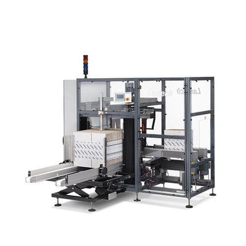 Automatic case erector - C-2000 - LANTECH - hot-melt glue / adhesive tape