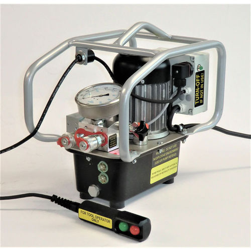 Hydraulic pump with electric motor - Momento AB - remote control ...