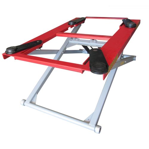 Scissors post lift - 9830 - KROFtools Professional Tools - 3 ton ...