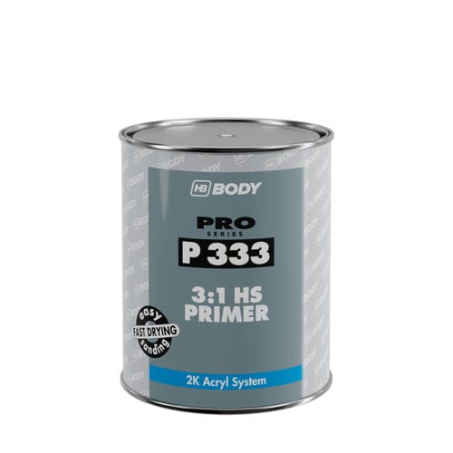 Acrylic primer - P333 - HB BODY S.A. - automotive / gray / black
