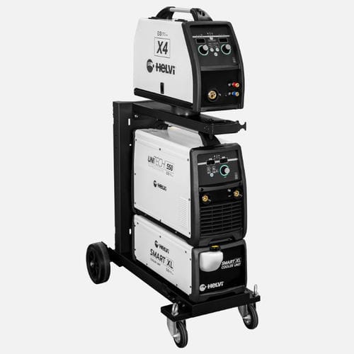 MIG-MAG welder - UNITECH 558 + X4 - Helvi S.p.A. - MMA / TIG / three-phase