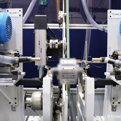 Rotor balancing machine - Universal Balancing - horizontal / dynamic ...
