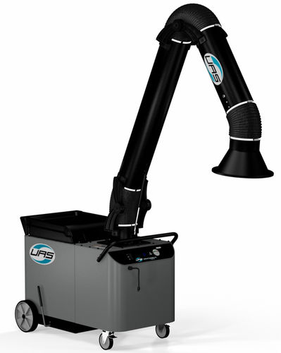 Mobile fume extractor - W Series - United Air Specialists - wall ...