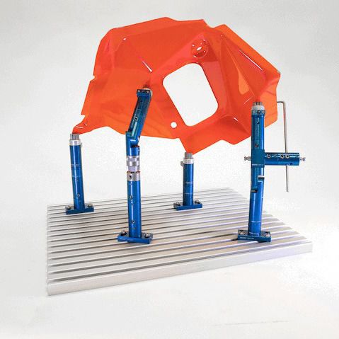 Modular clamping device - X-SUPPORT SXS - MATRIX GmbH - mechanical ...