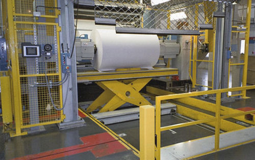 Reel loading and unloading system - ARL - Witech Maschinen AG - automatic