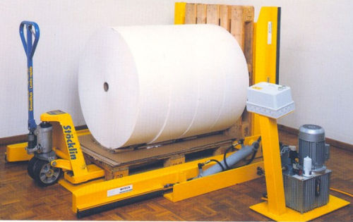 Hydraulic tipping station - PRW series - Witech Maschinen AG - pallet ...