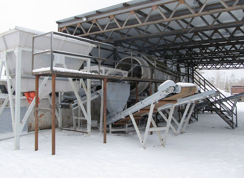 Metal separation recycling line - ERGA - for process lines