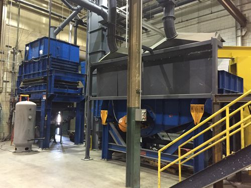 Bulk material cooler - VIBRA-FIN™ - General Kinematics - for foundry ...