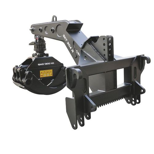 Boom log loader - SKT series - CEA AGRIFOREST - tractor-mounted