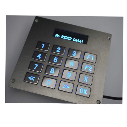 LCD display keypad - MKA-44N-VFD - MATE TECHNOLOGY SHENZHEN LIMITED ...