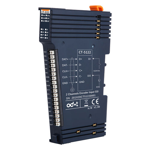 SSI input IO module - CT-5122 - ODOT Automation - digital / analog / Modbus TCP