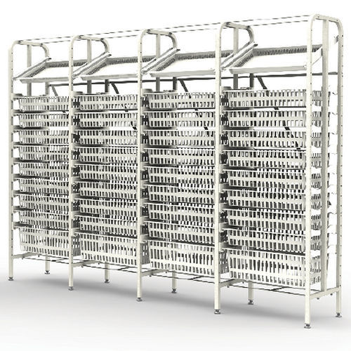 Tubular rack - Starter Rack - U - Pegasus-Storage - modular / galvanized