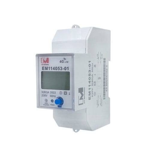 Single-phase electric energy meter - EM114053-01 - IVY METERING - DIN ...