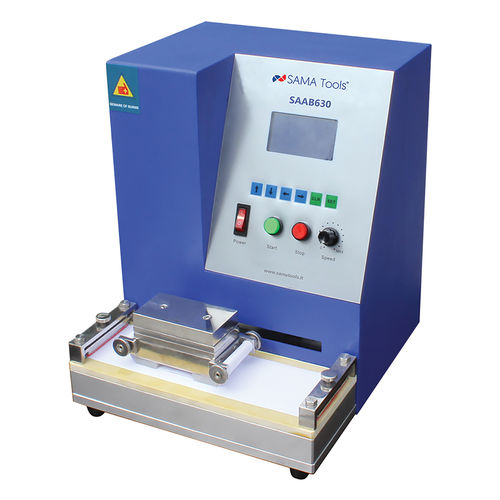 Rub resistance abrasion tester - SAAB630 - S.A.M.A. ITALIA SRL