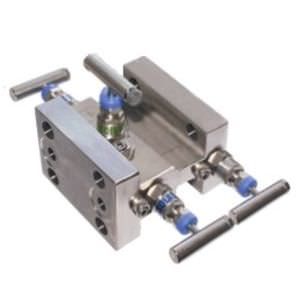 4-way manifold - H series - Alco - for high-temperature applications