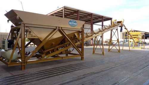 Stationary concrete batching plant - LPC DECUMULATIVE - Vince Hagan