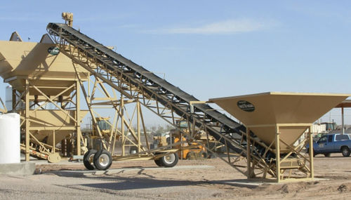 Mobile silo - RS series - Vince Hagan - cement / stacking