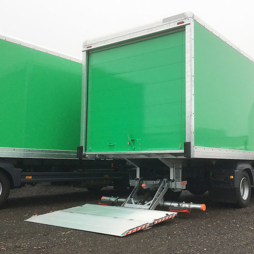 Foldable lift gate - DH-RP.10 - Dhollandia - for trucks / electric