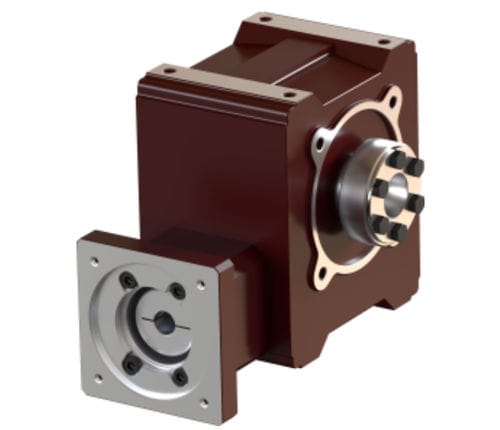 Worm gear reducer - MQ-080 - AXIS Automation - right angle / solid ...