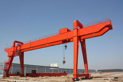 Rail-mounted gantry crane - MG - Henan Kuangshan Crane Co., Ltd. - for workshops / for warehouse ...