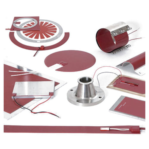 Flexible heating element - 26156 series - Vulcanic - silicone / adhesive