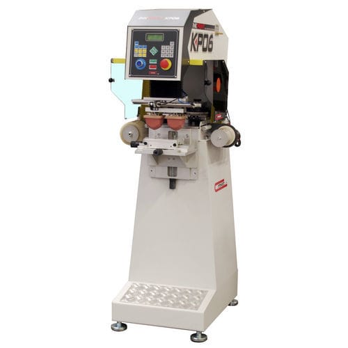 Pad printing machine with hermetic ink cup - INKPRINT KP06 2C RR ...