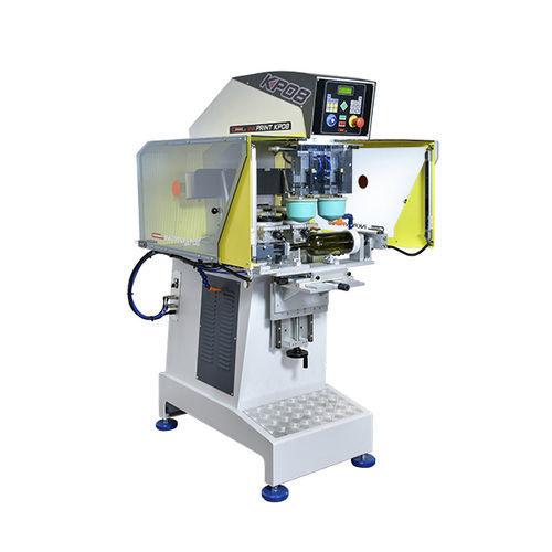 Pad printing machine with hermetic ink cup - INKPRINT KP08 2C RR T.I ...