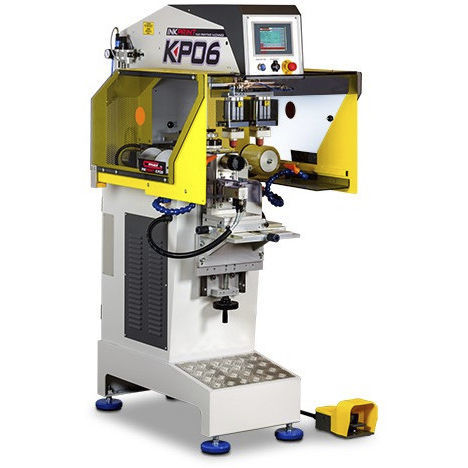 Pad printing machine with hermetic ink cup - INKPRINT KP06 2C RR ...