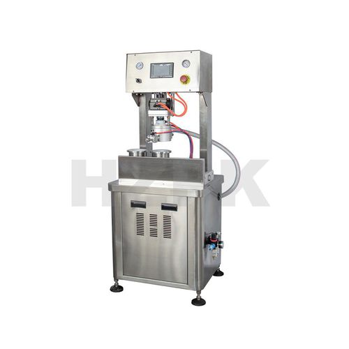 Vacuum capping machine - GJV-20 - Zhejiang Haizhou Packing Machine Co., Ltd. - automatic / for ...