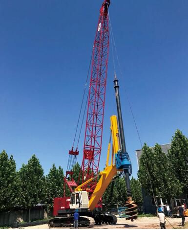 Deep drilling rig - SD2200 - SINOVO HEAVY INDUSTRY CO., LTD. - crawler ...