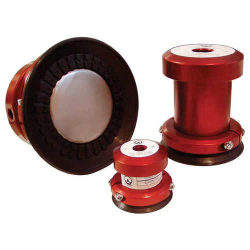 Pneumatically switched permanent lifting magnet - TPMV series - Industrial Magnetics - handling