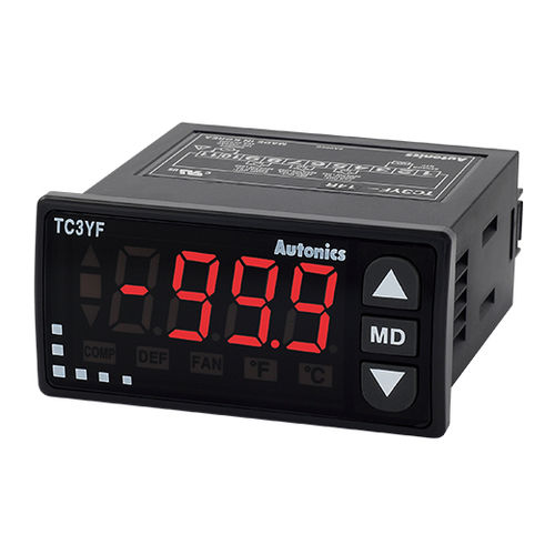 Refrigeration temperature controller - TC3YF series - Autonics - with LED display / IP65