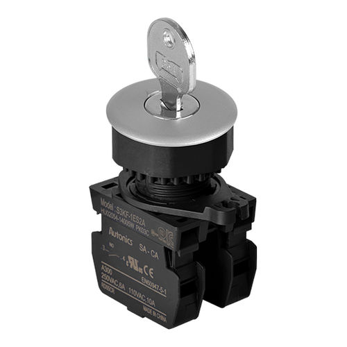 Key lock switch - S3KF series - Autonics - selector / multipole / IP65